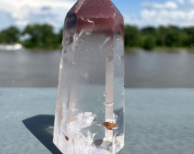 Rare Pink Lithium Point From Brazil | Lithium Tower | Lithium Crystal ...