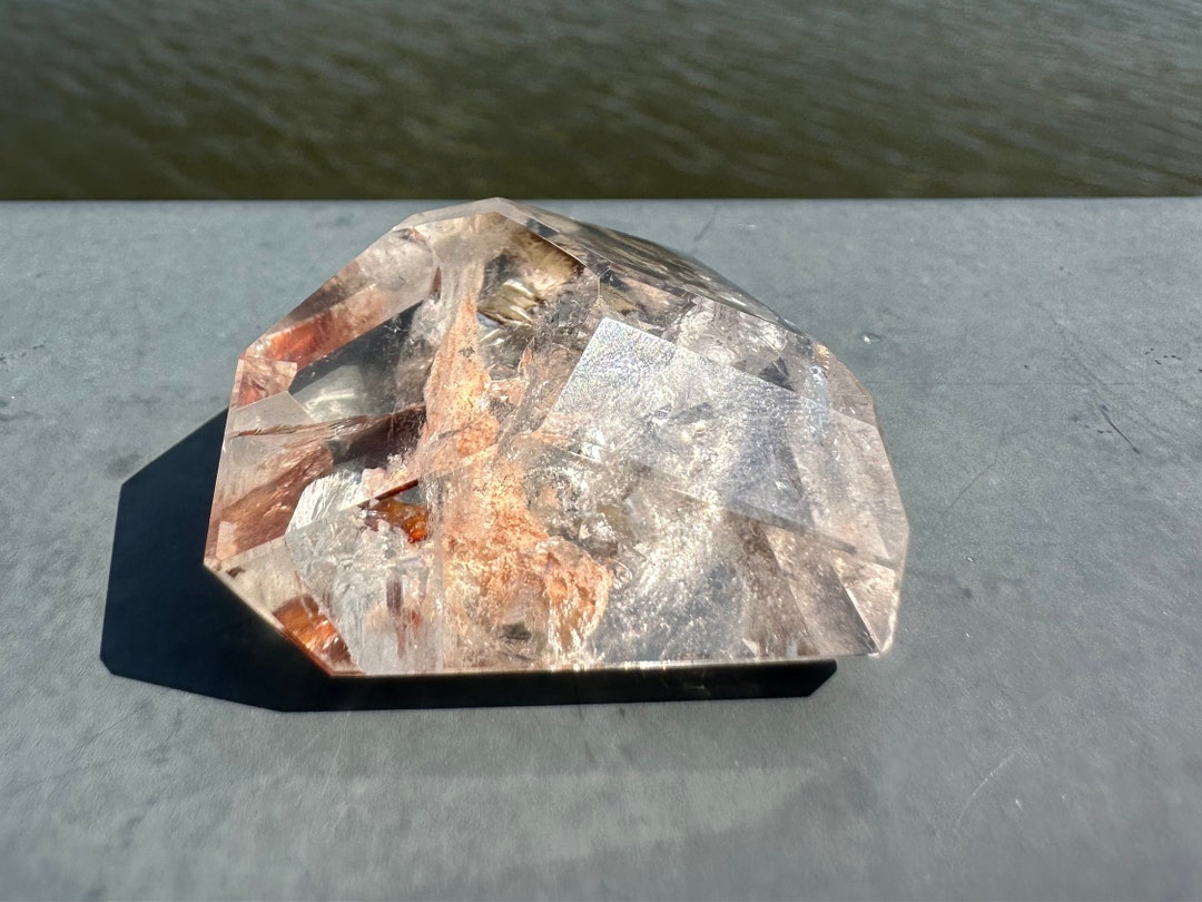 Gorgeous Inclusion Quartz Freeform | Quartz on Quartz | Garden Quartz ...