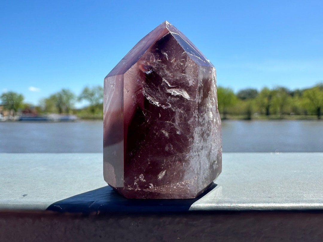 Rare Pink Lithium Point From Brazil | Lithium Tower | Lithium Crystal ...