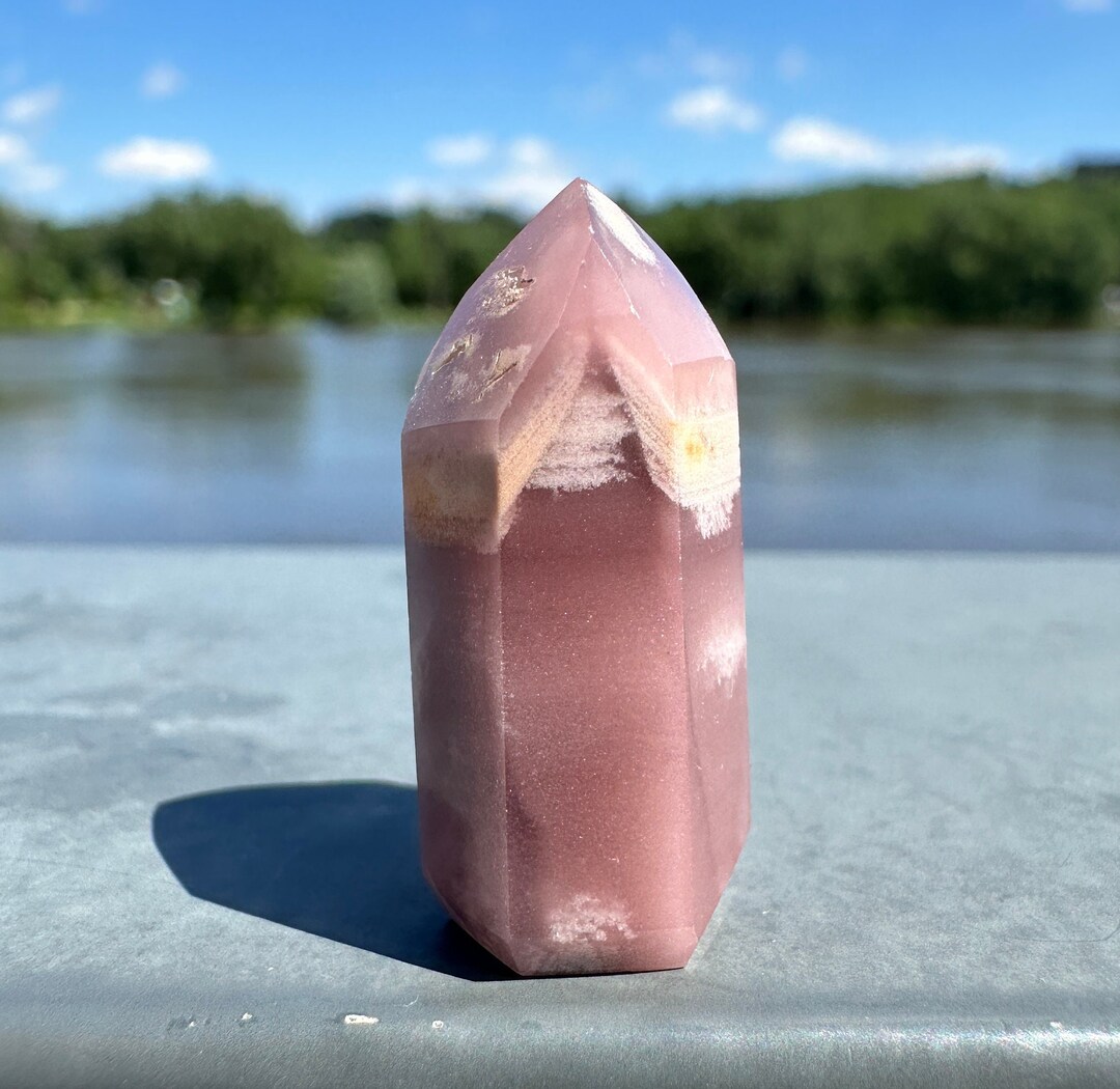 Rare Mini Pink Lithium Tower From Brazil | Lithium Tower | Lithium ...