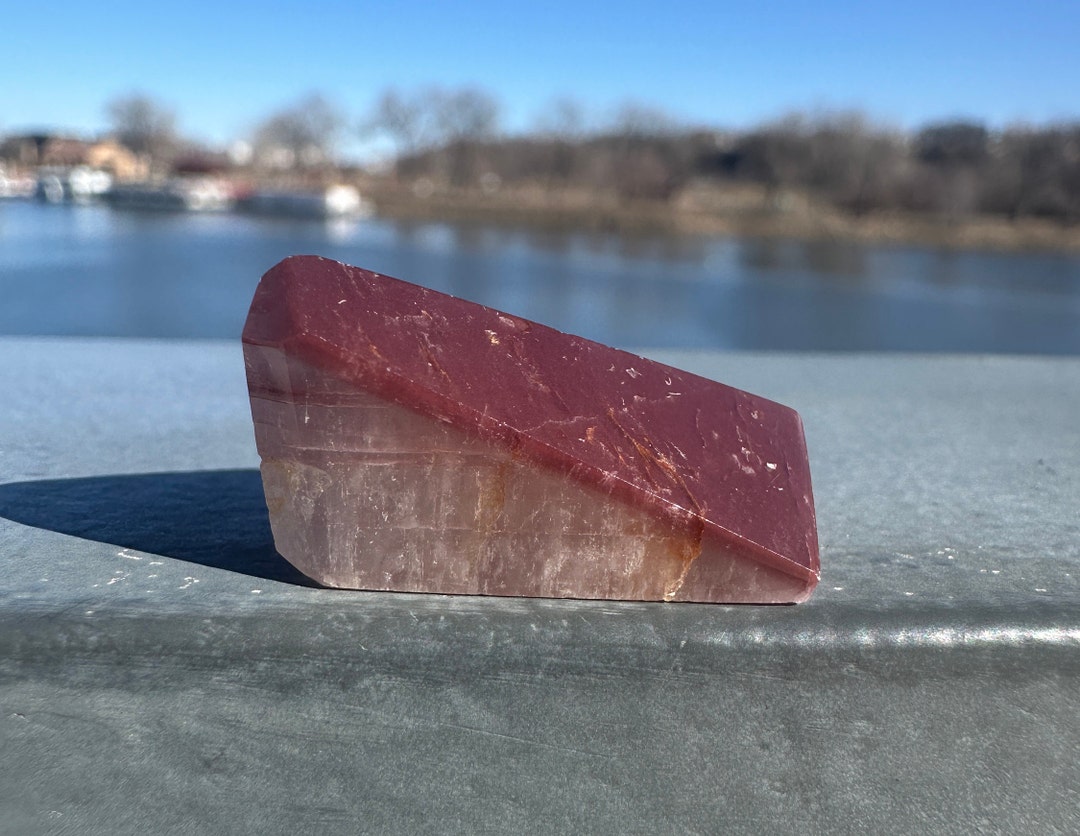 Rare Pink Lithium Point From Brazil | Lithium Tower | Lithium Crystal ...