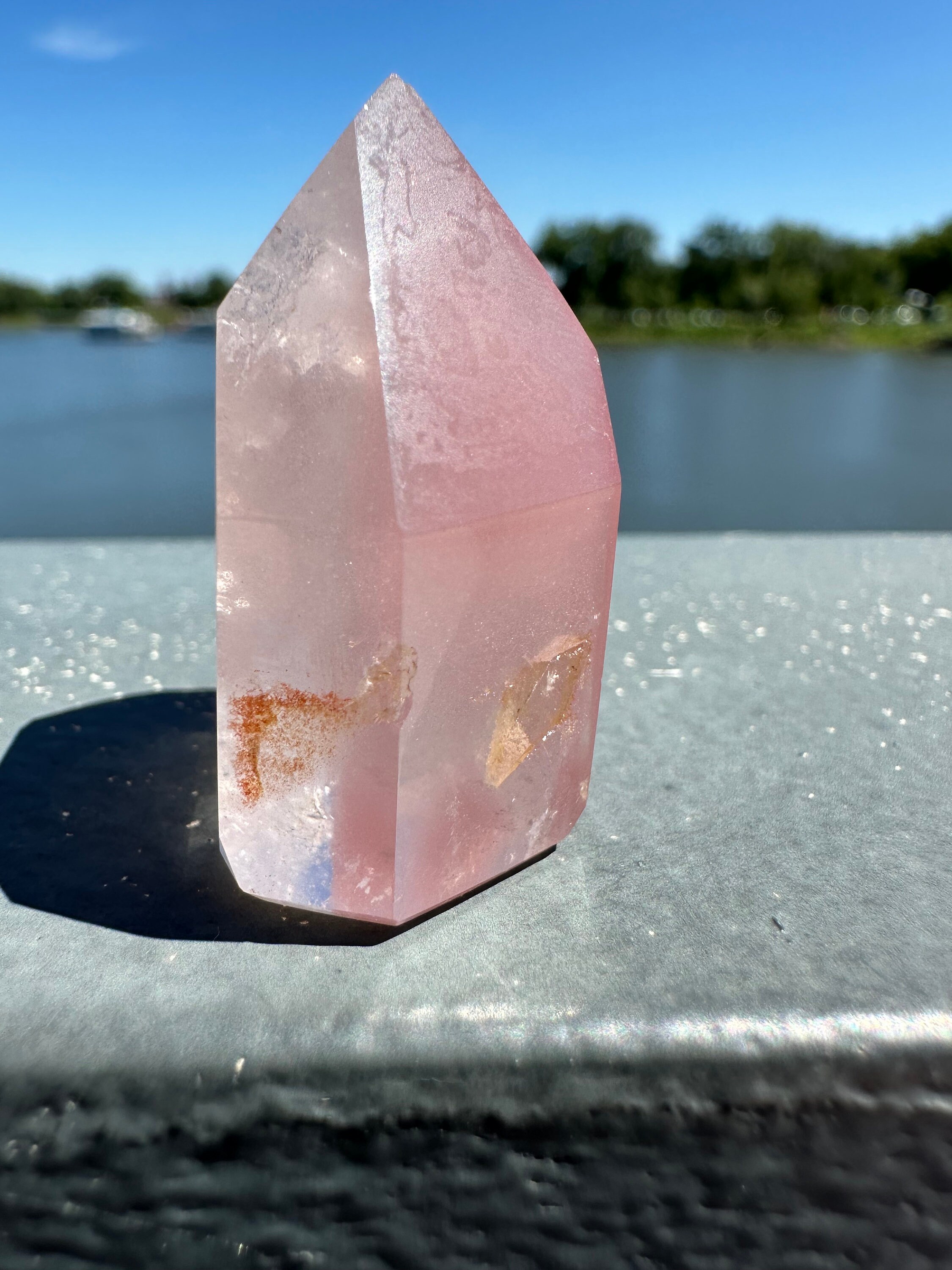 Rare Pink Lithium Tower From Brazil Lithium Point Lithium - Etsy