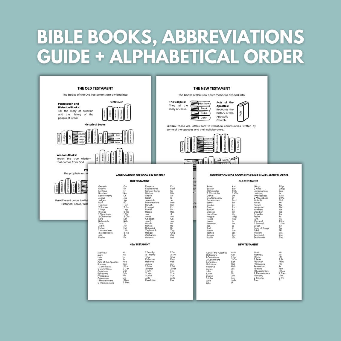 Bible Reading Guide for Kids and Families Printable Bible Study ...
