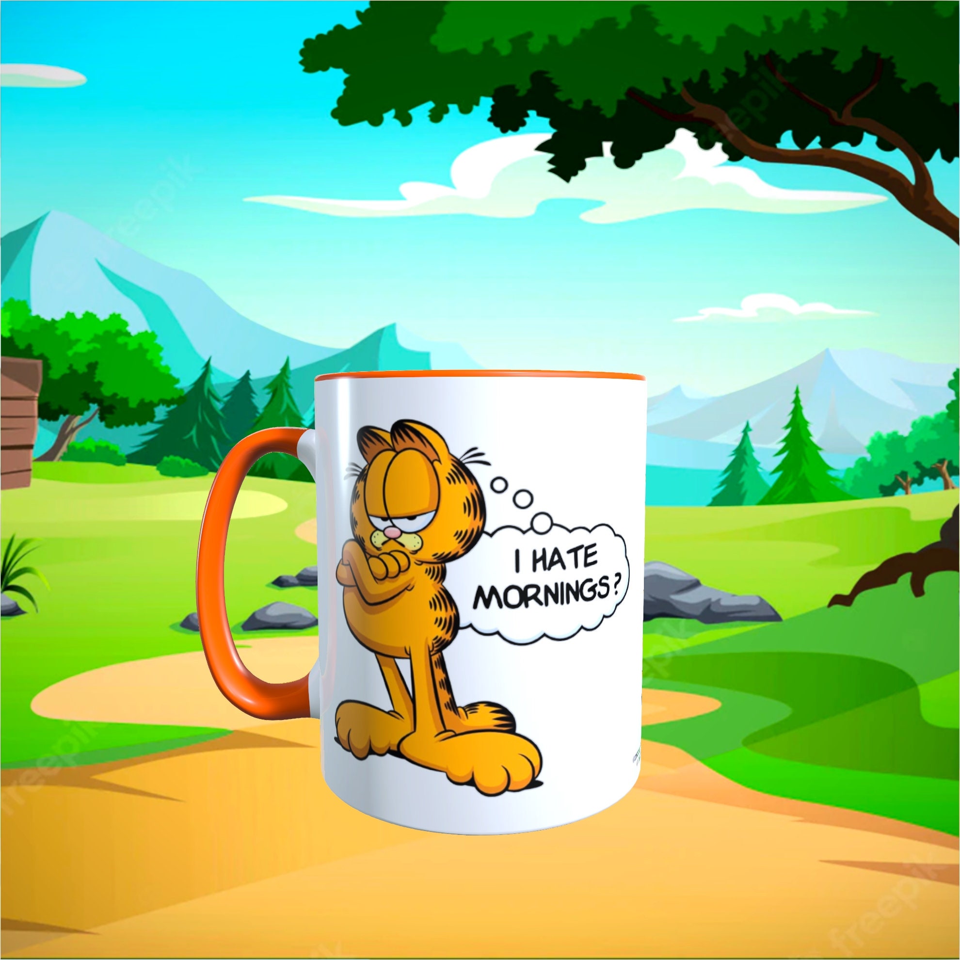 Garfield I Hate Mornings