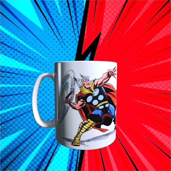 Ceramic Thor Mug - Etsy