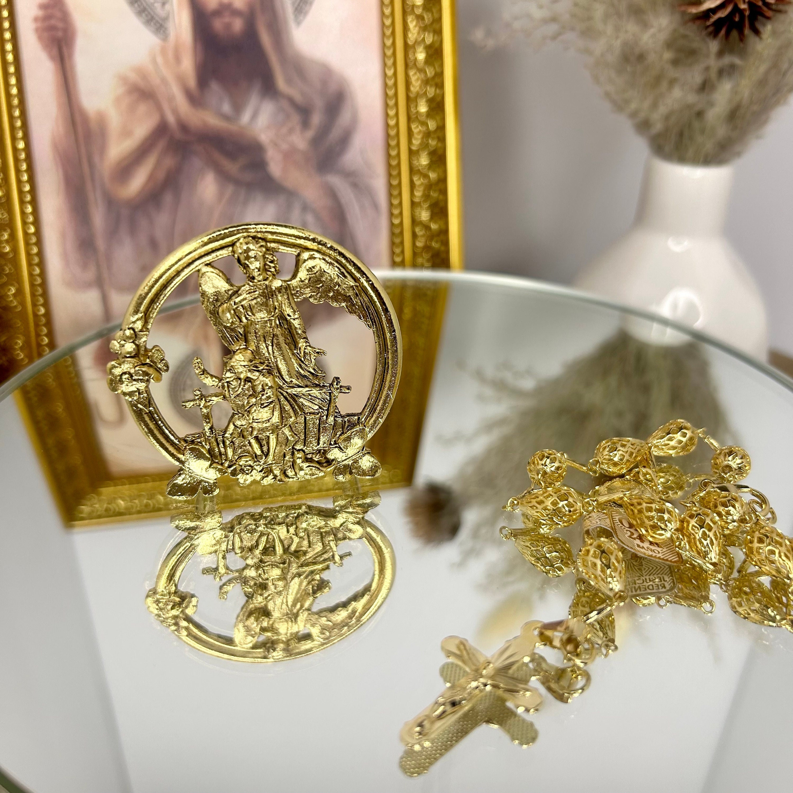 Guardian Angel on the Perilous Bridge Standing Metal - Etsy