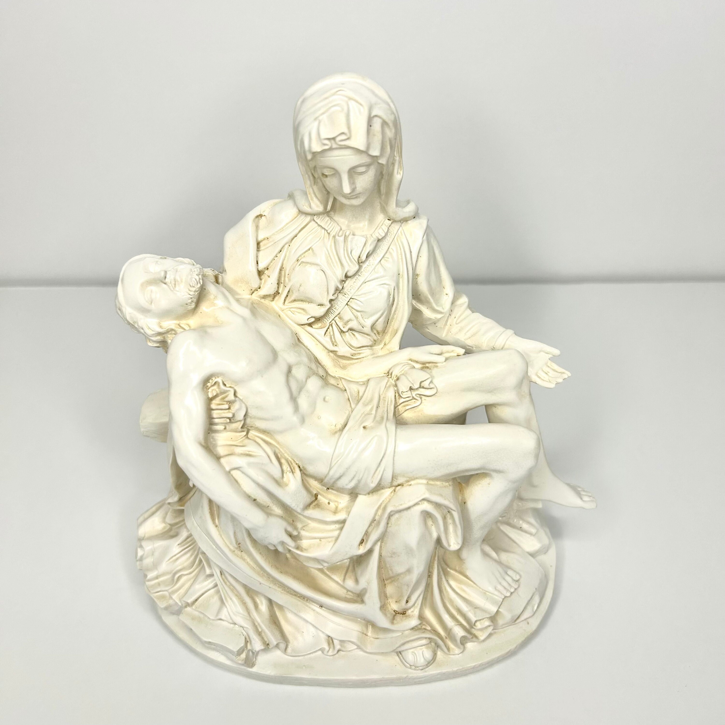 Stone Finish Pieta Statue - Etsy