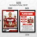 Rugby Trading Cards Template, Customizable Player Card Canva Template ...