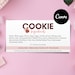 Cookie Business Templets Bundle, Care Instruction, Thank You Card ...