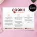 Cookie Business Templets Bundle, Care Instruction, Thank You Card ...