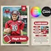 Football Kids Trading Cards Template, Customizable Player Card Canva ...