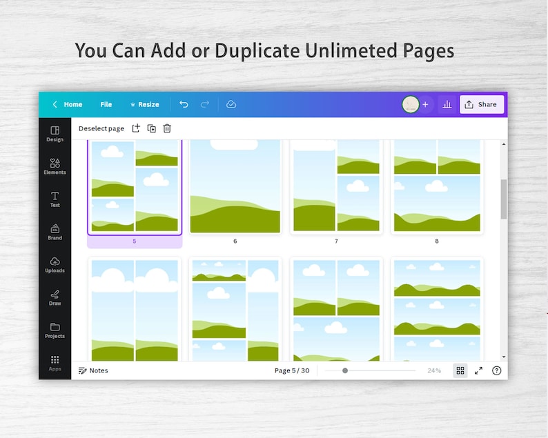 Creative Photo Book Canva Template, Modern Coffee Table Book ...