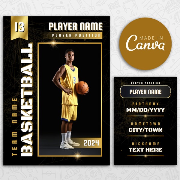 Basketball Card - Etsy