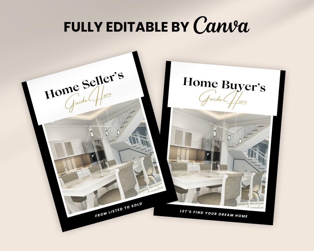 Real Estate Home Buyer and Seller Guide Bundle, Listing Presentation ...
