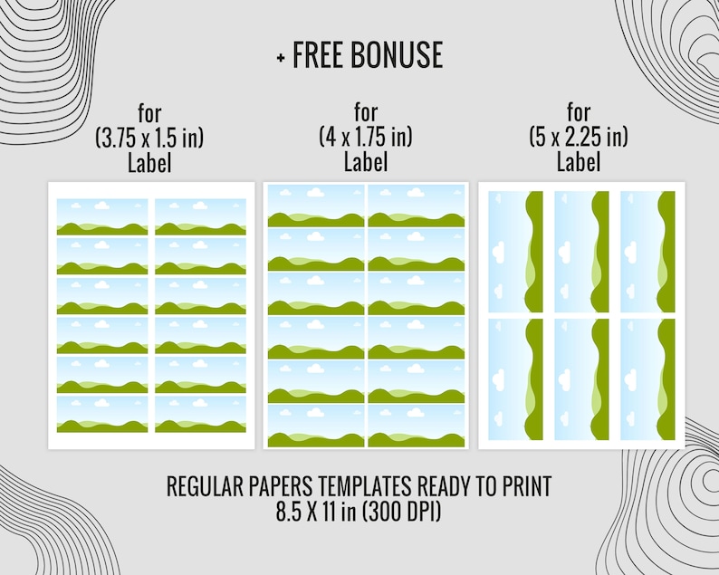 Custom Product Label, DIY Label Design for Dropper Bottle, Oil Bottle ...