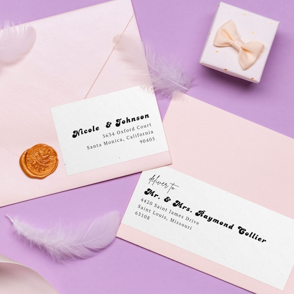 Diy Address Labels - Etsy