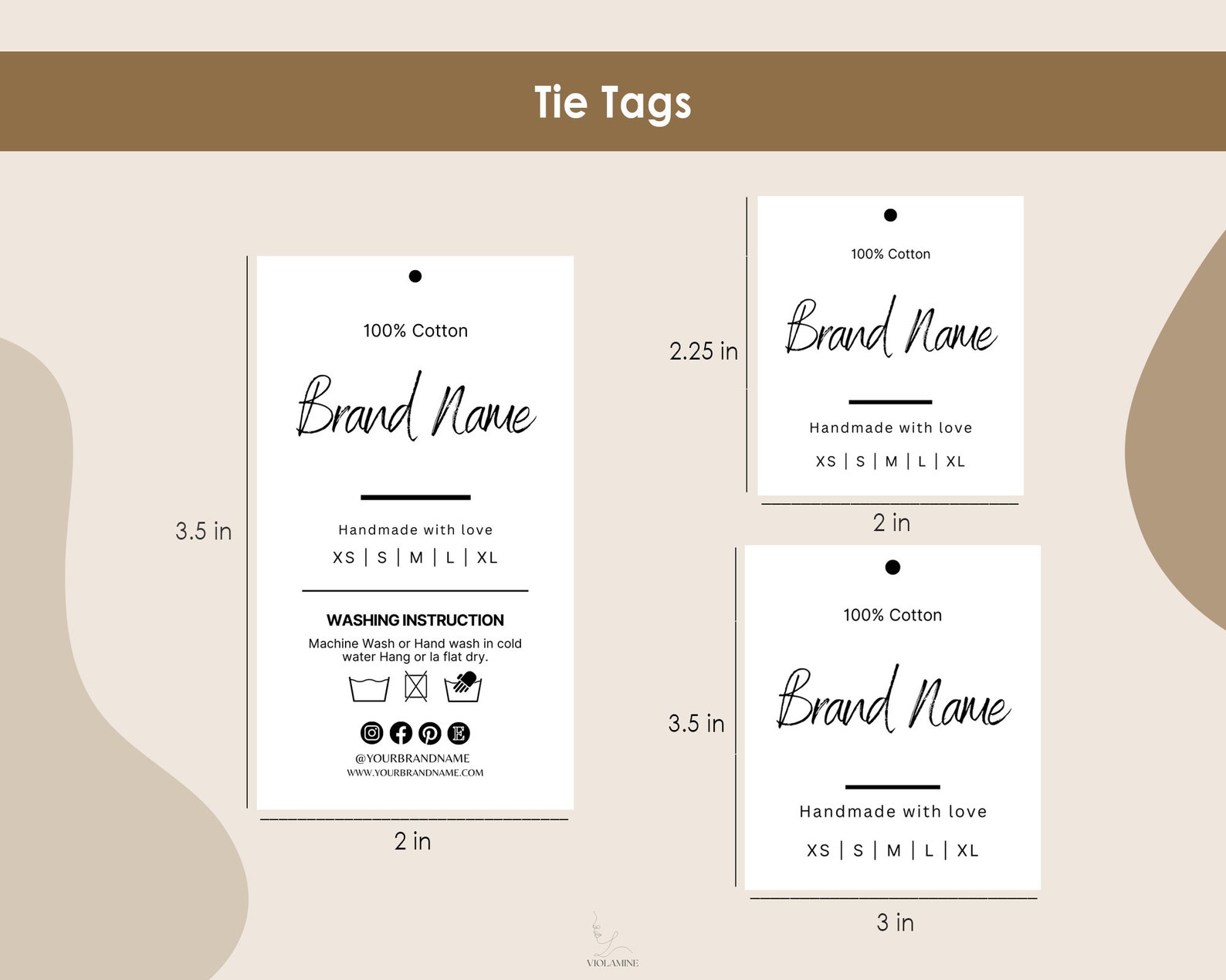 Editable Socks Label Template, DIY Socks Hang Tag, Fold Over Tag, Wrap ...