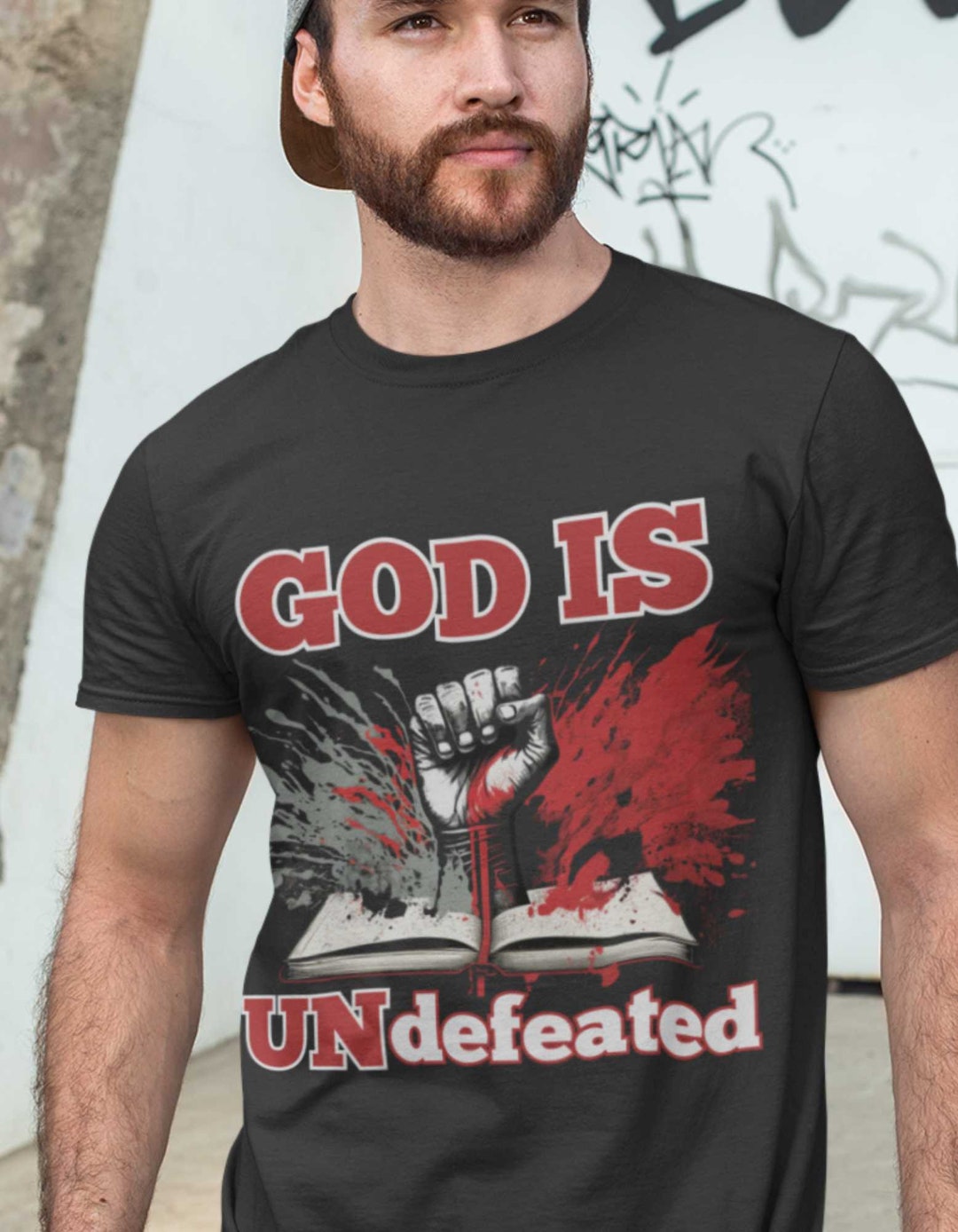 God is Undefeated . T-shirt - Etsy