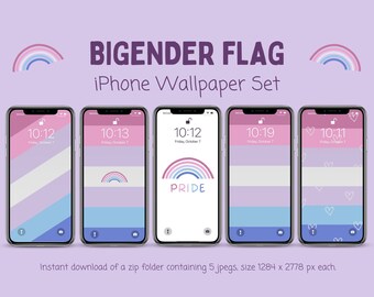 Bigender Wallpaper - Etsy