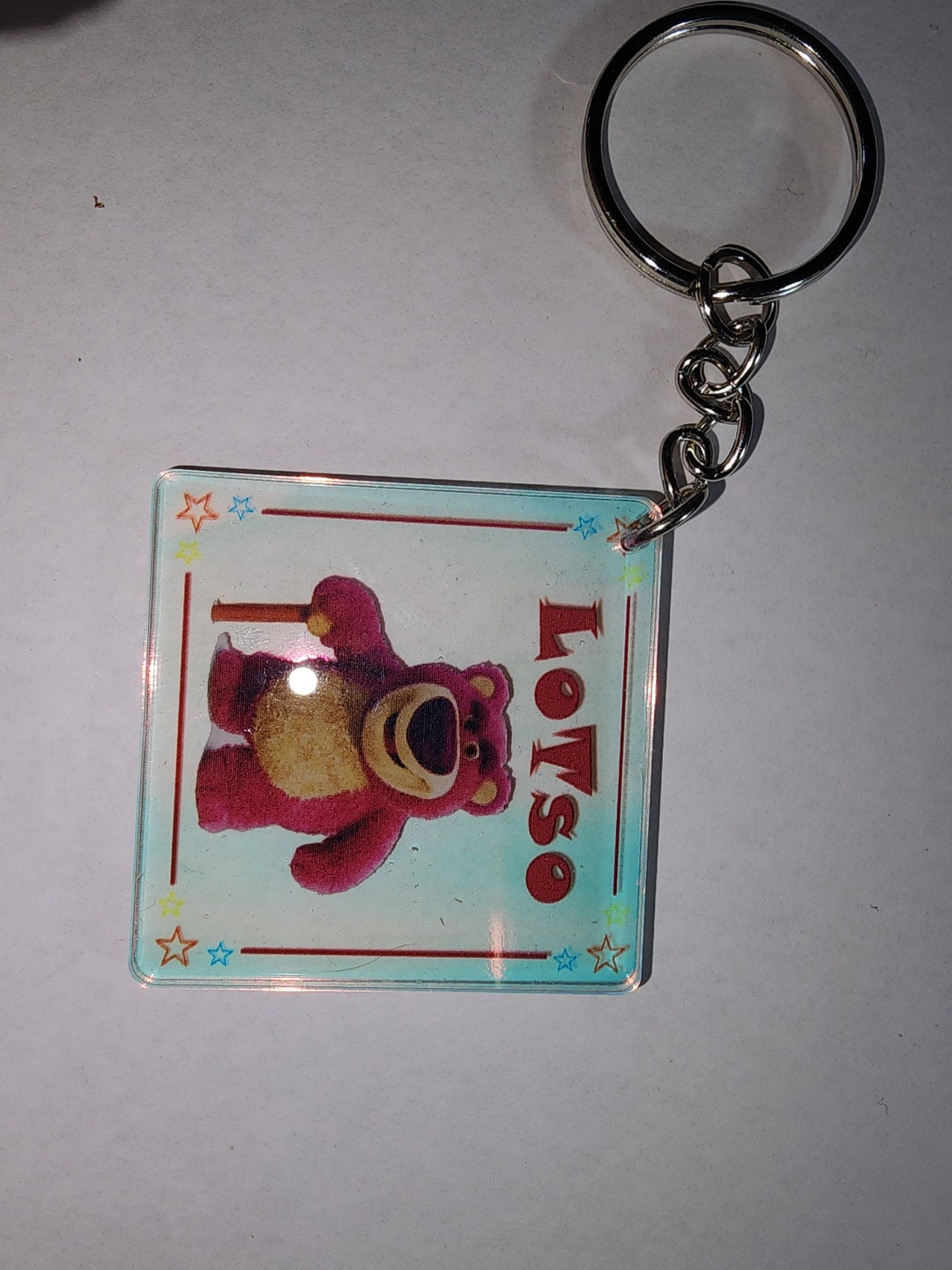 Random Lotso Keychain - Etsy
