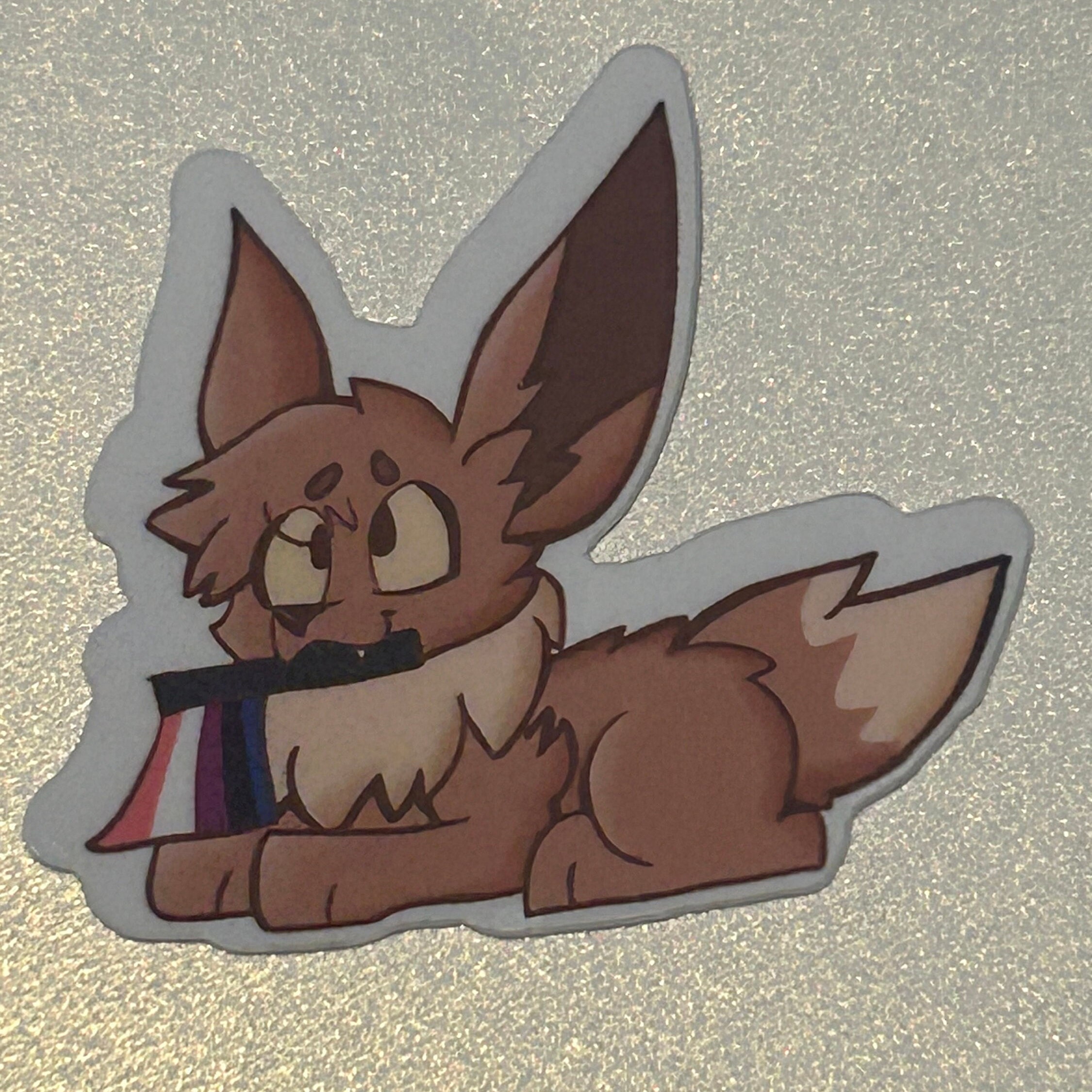 LGBTQ Pride Flag Eevee Pokemon Decal Stickers 3pk - Etsy