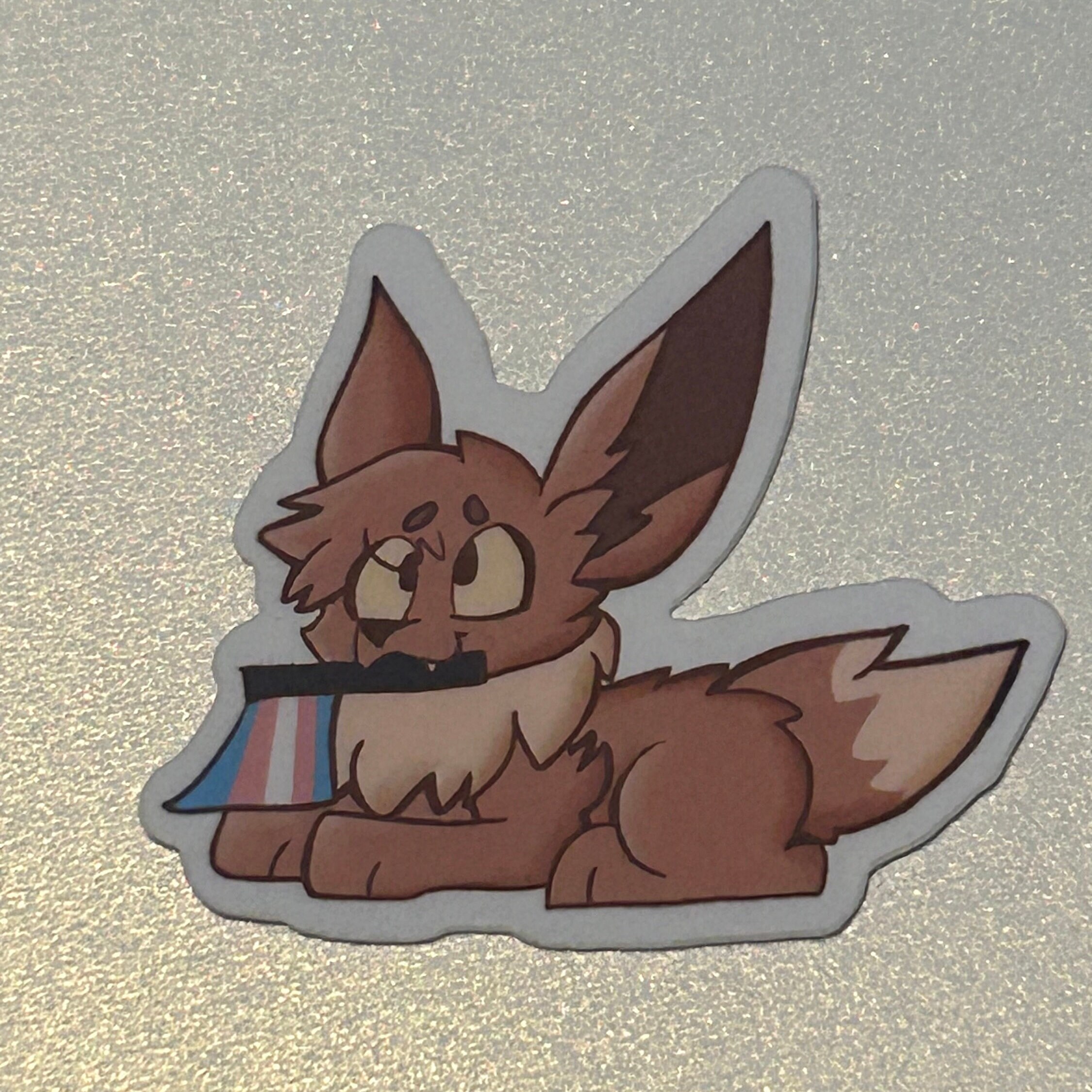 LGBTQ Pride Flag Eevee Pokemon Decal Stickers 3pk - Etsy