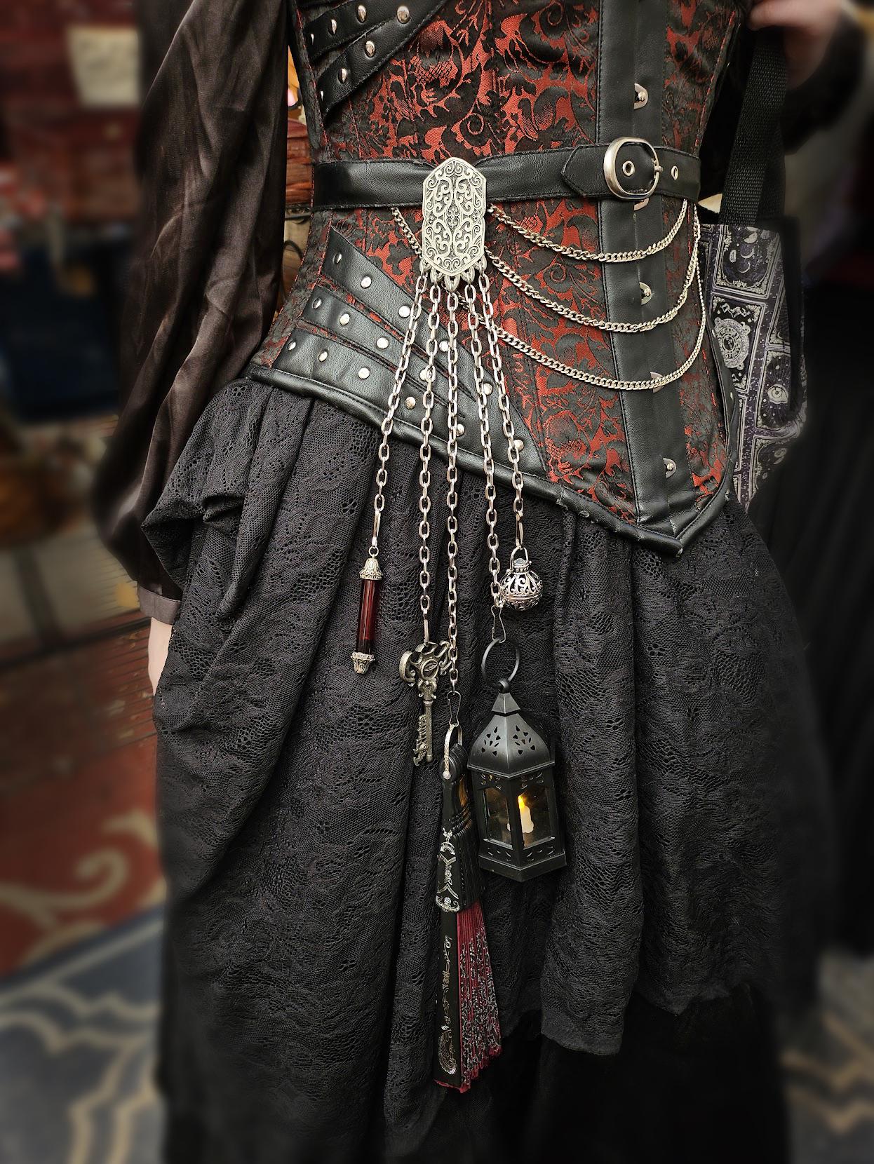Handcrafted Original Design Pewter Chatelaine – Cosplay Sewing Tool ...