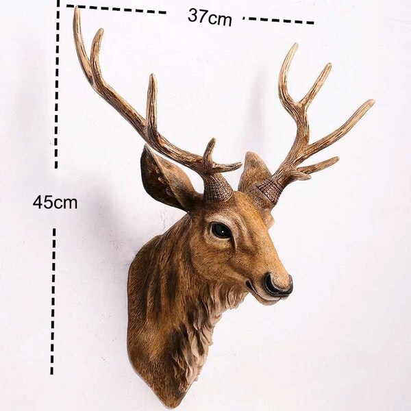 Faux Deer Head - Etsy
