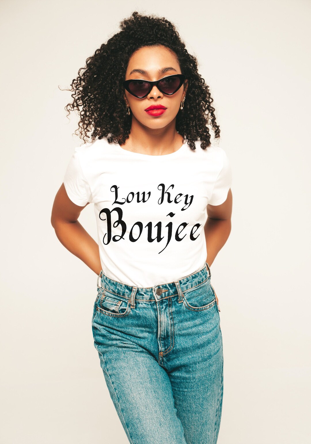 Gift for Her | Low Key Boujee T-shirt | Gift for Girlfriend, Gift for ...