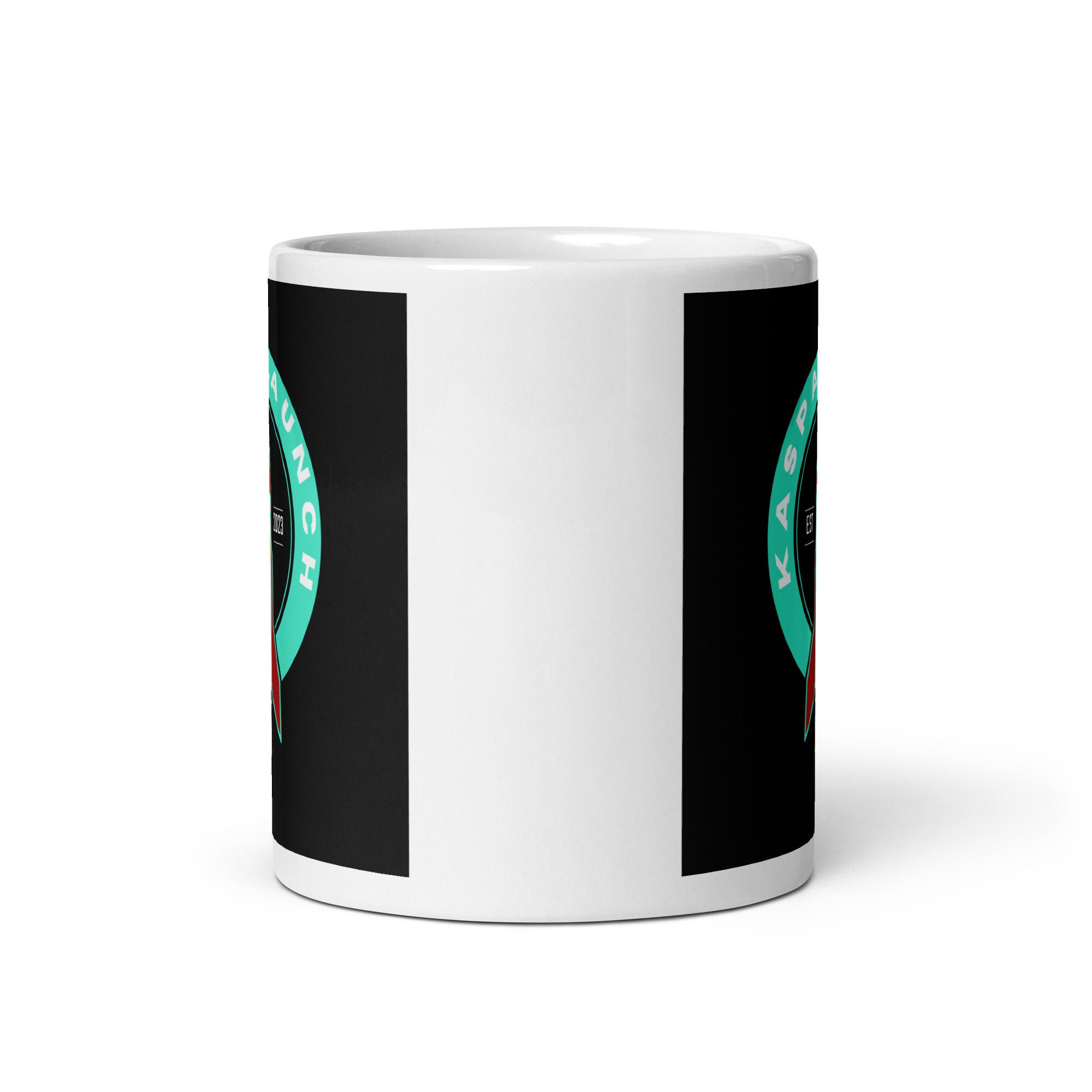 KASPA Crypto Rocket Launch Logo Bitcoin, Ethereum, Altcoin Mugs white ...