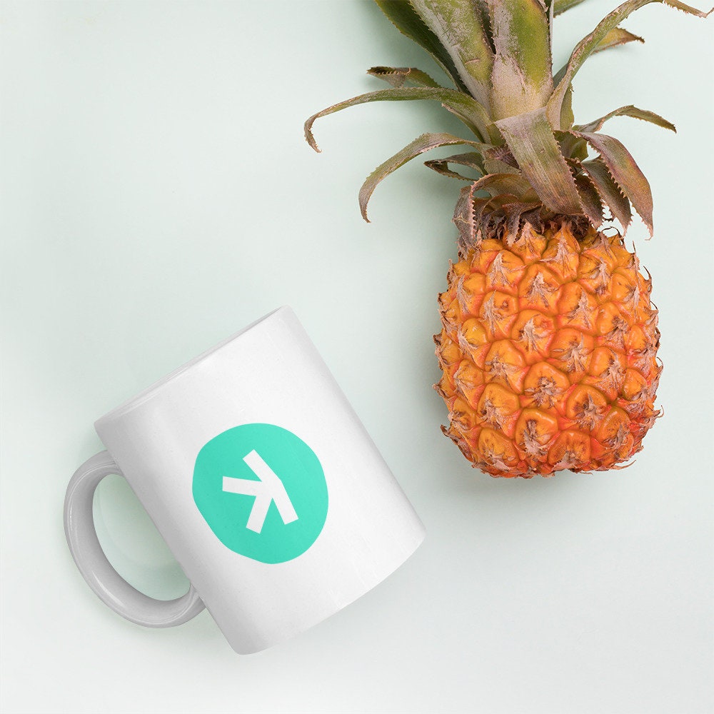 Kaspa Crypto - Logo White Glossy Mug - Etsy