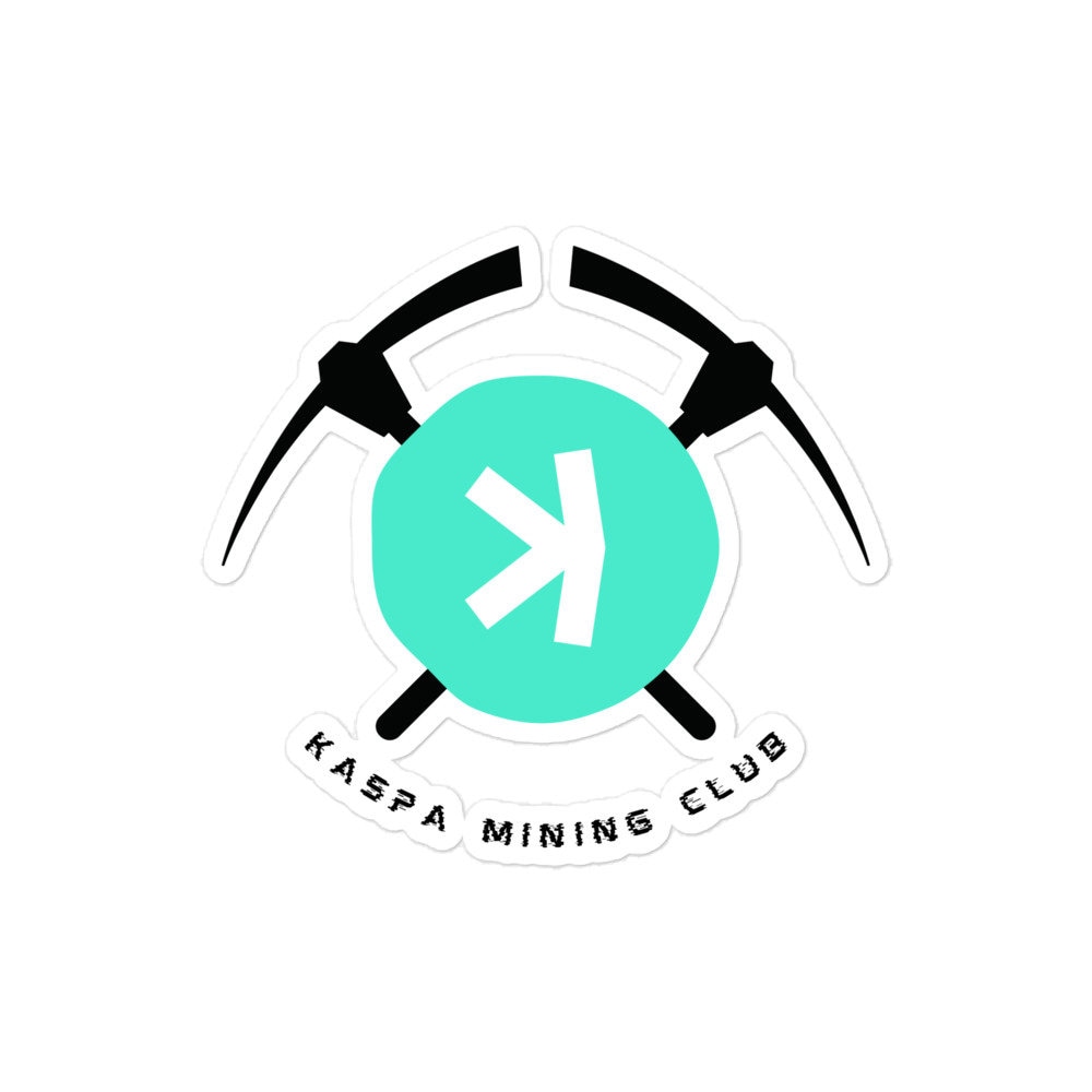Kaspa Sticker - Kaspa Mining Club Sticker for KS0, KS1, KS2, KS3 - Etsy