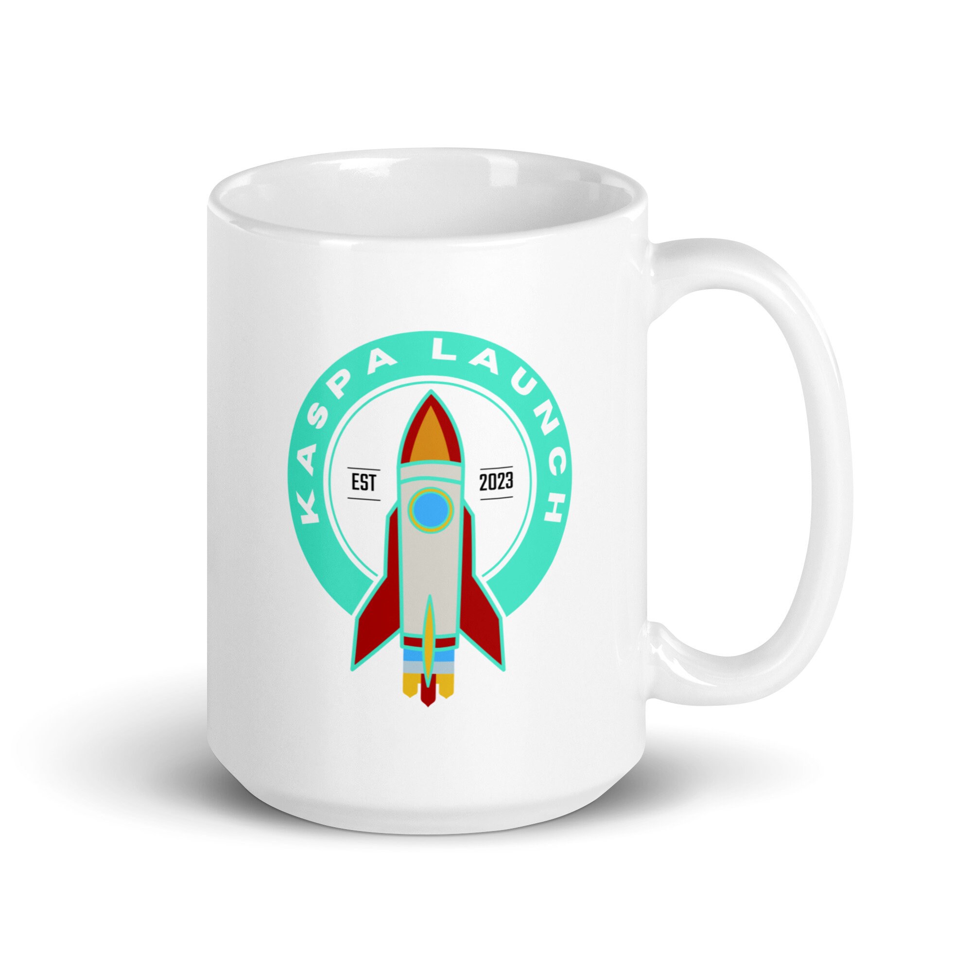 KASPA Crypto Rocket Launch Coffee Mug for Crypto - Etsy