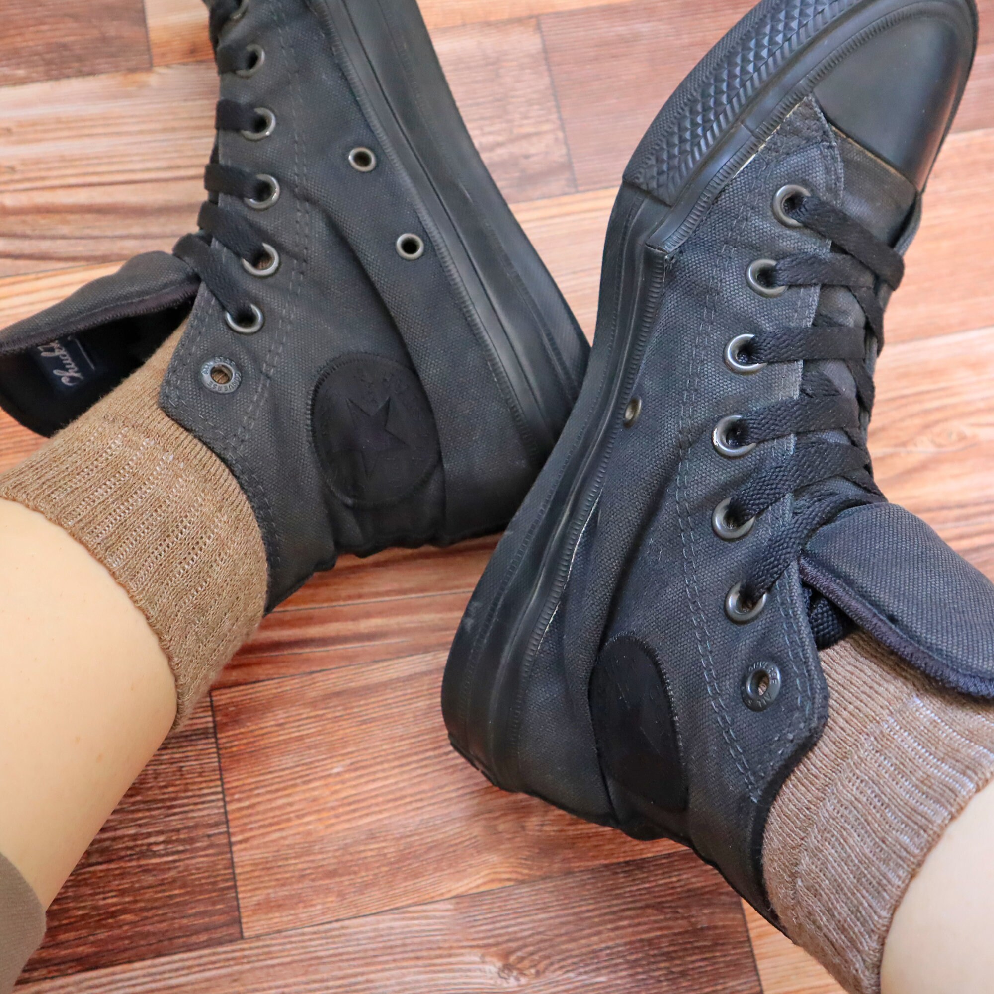 Thick Woman Cotton Crew Socks Short Boot Socks Soft Warm - Etsy