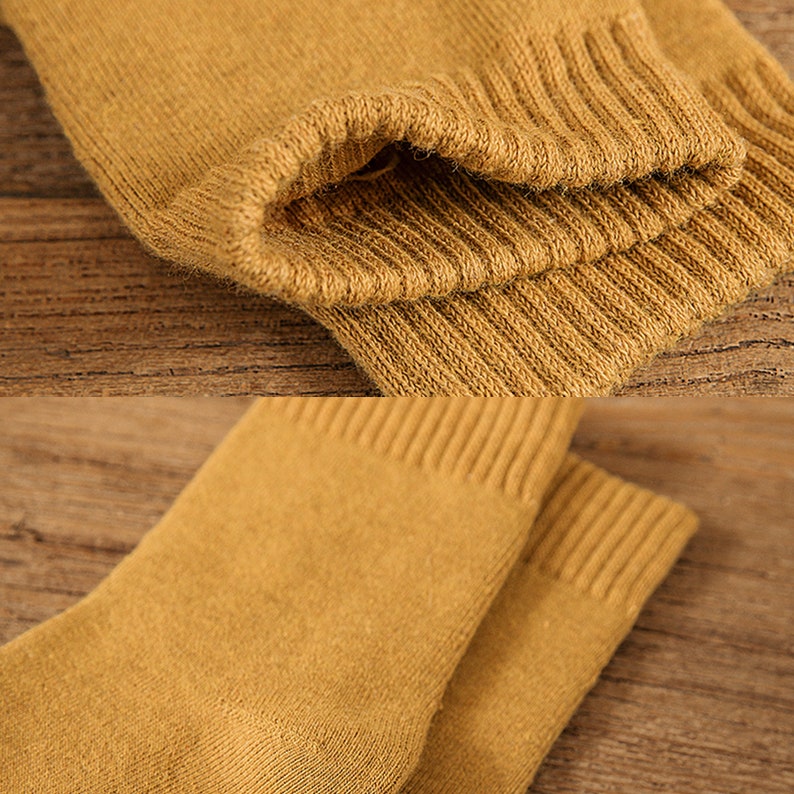 Thick Woman Cotton Crew Socks | Short Boot Socks | Soft Warm Winter ...