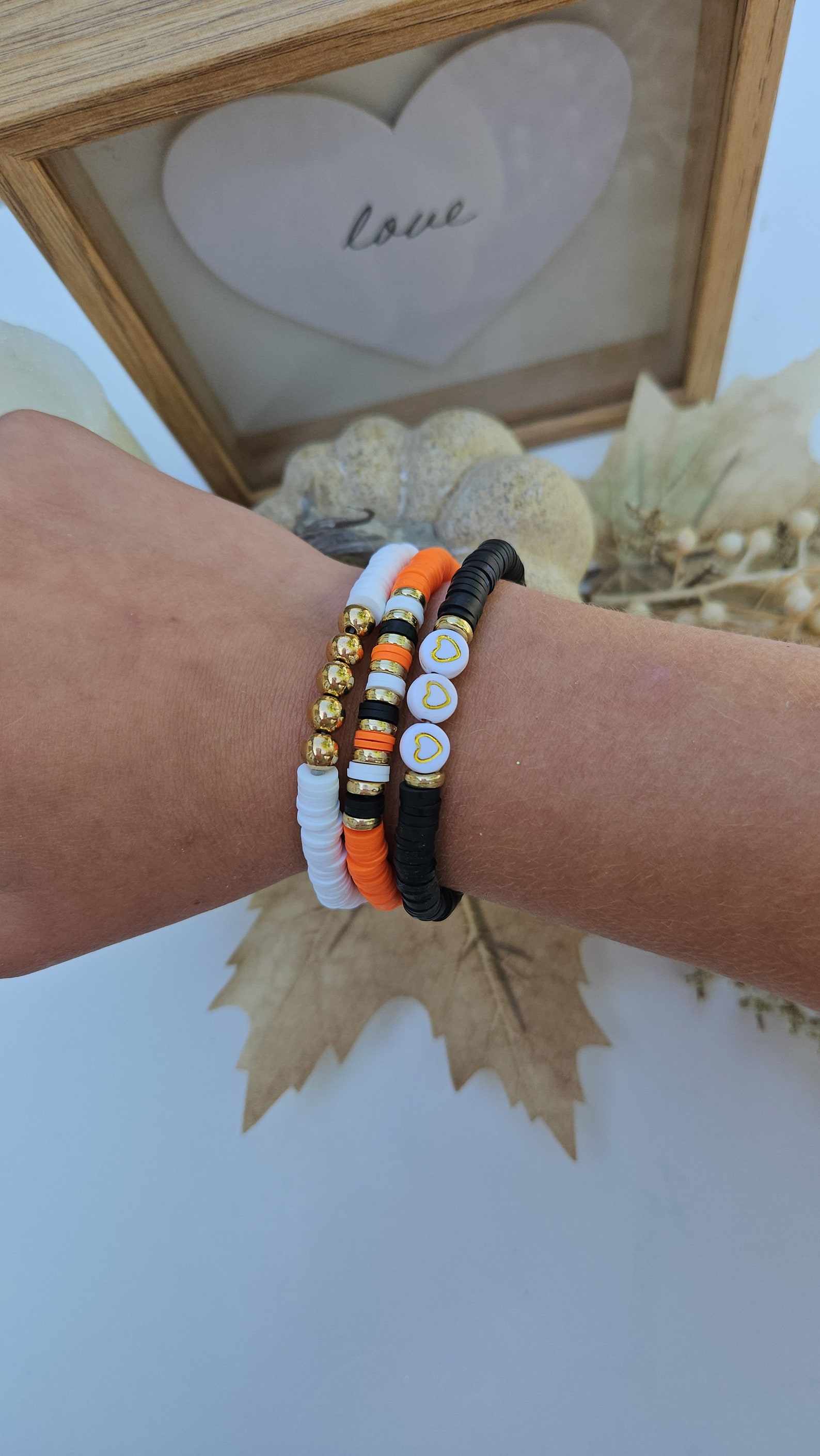 Fall Bracelet Set - Etsy