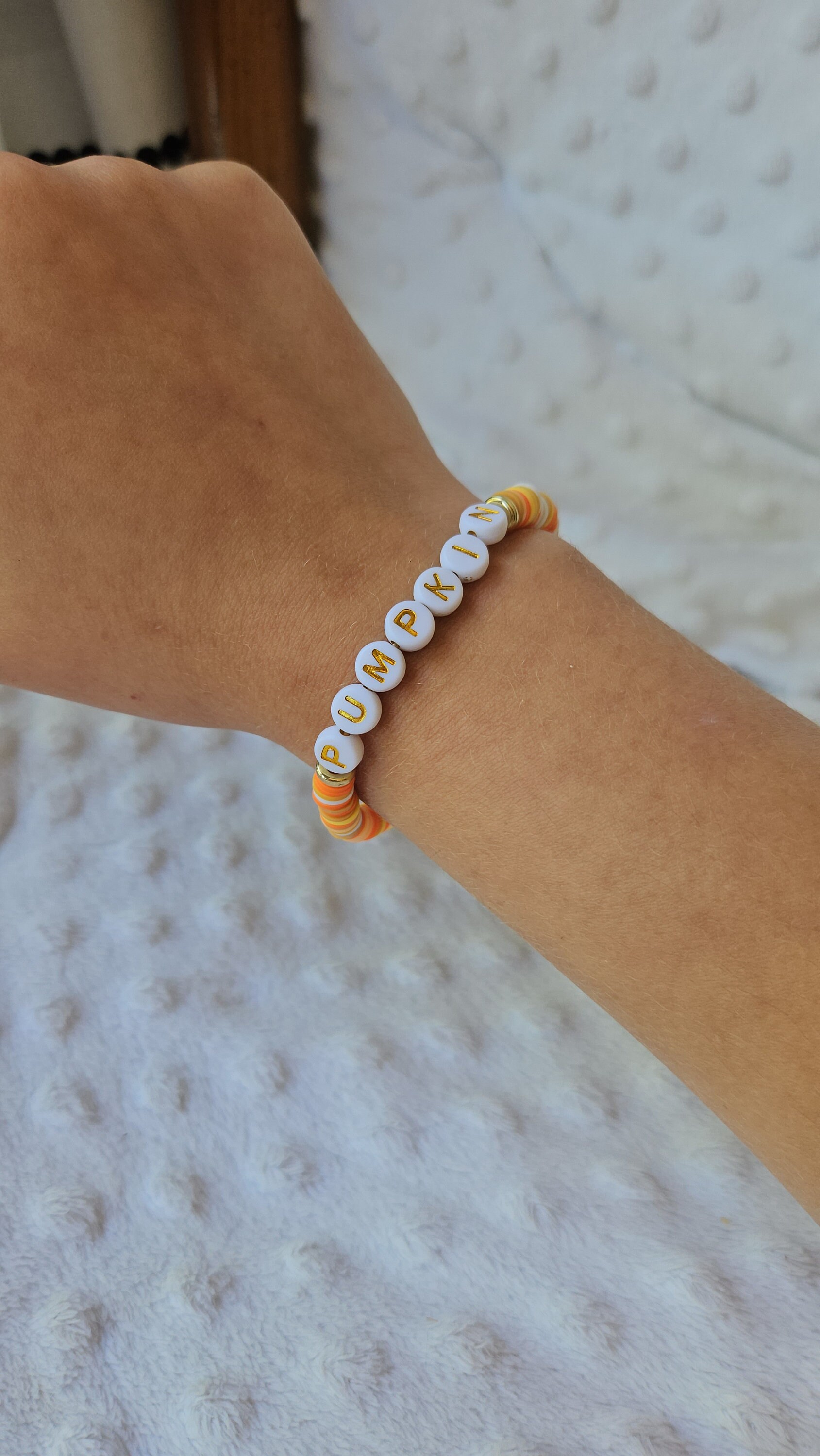 Pumpkin Spice Bracelet Set - Etsy