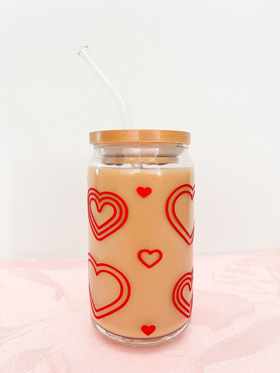 Custom 16 Oz Decorated Libby Glass Cans - Etsy