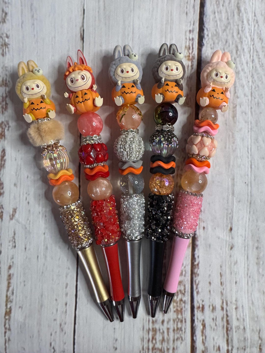 Halloween Labubu Character Beaded Pens - Etsy