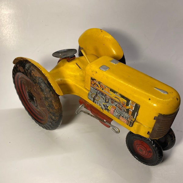 Antique Toy Tractor - Etsy