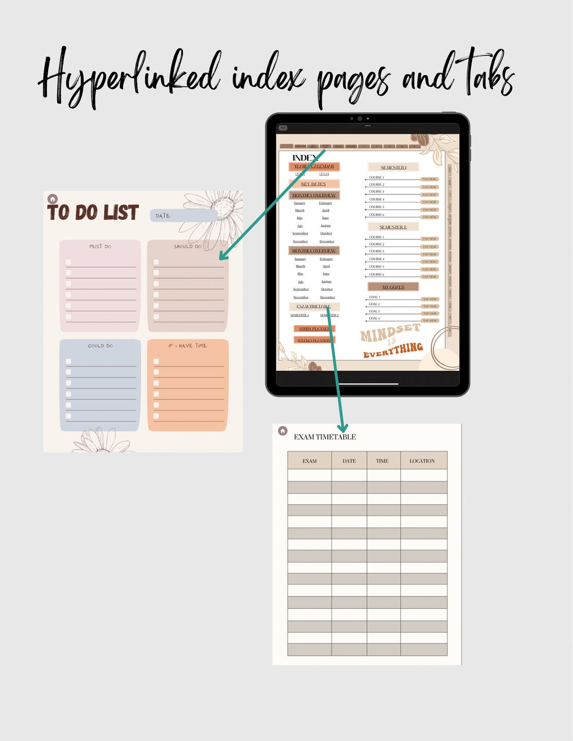 2023-2024 Student Digital Planner Goodnotes, Academic Planner, Portrait ...