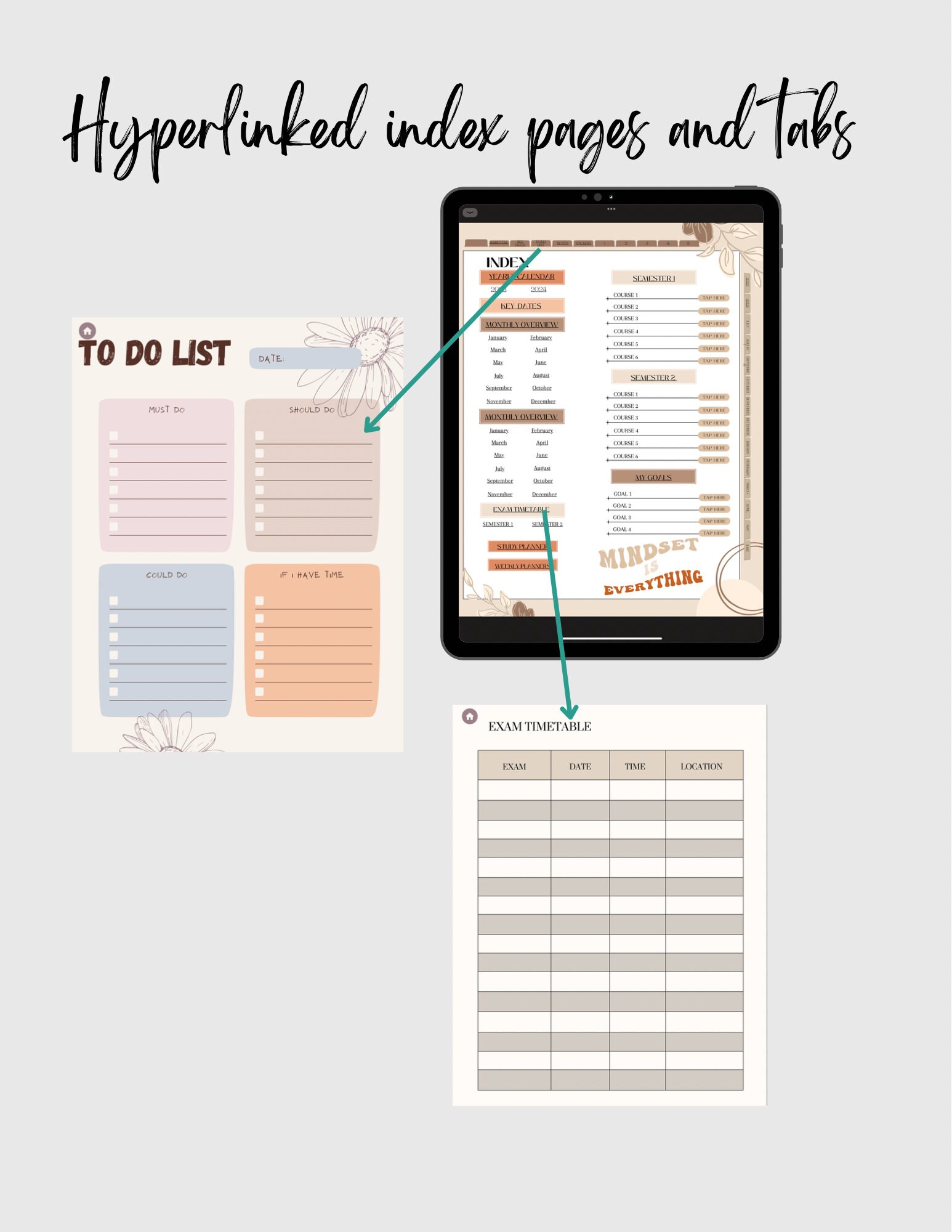 2023-2024 Student Digital Planner Goodnotes, Academic Planner, Portrait ...