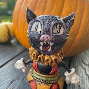 Purple Kitty Cat Clown - Etsy