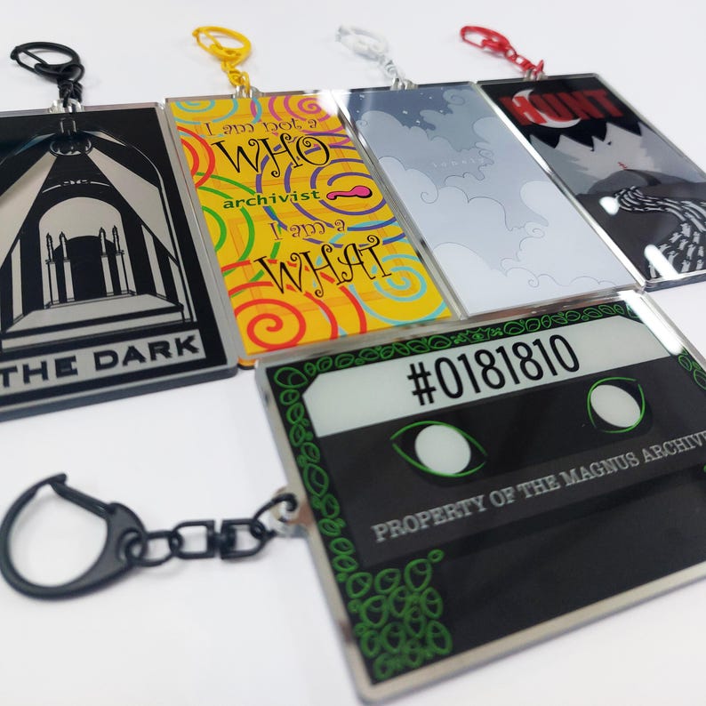 Mirror Keychains - the Magnus Archives Fears - Etsy