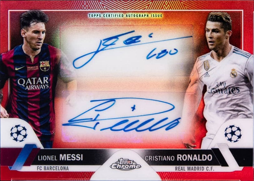 Lionel Messi Cristiano Ronaldo 2022-23 UEFA Club Competitions dual ...