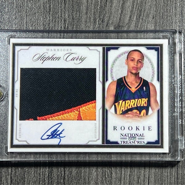 Steph Curry Patch Card - Etsy