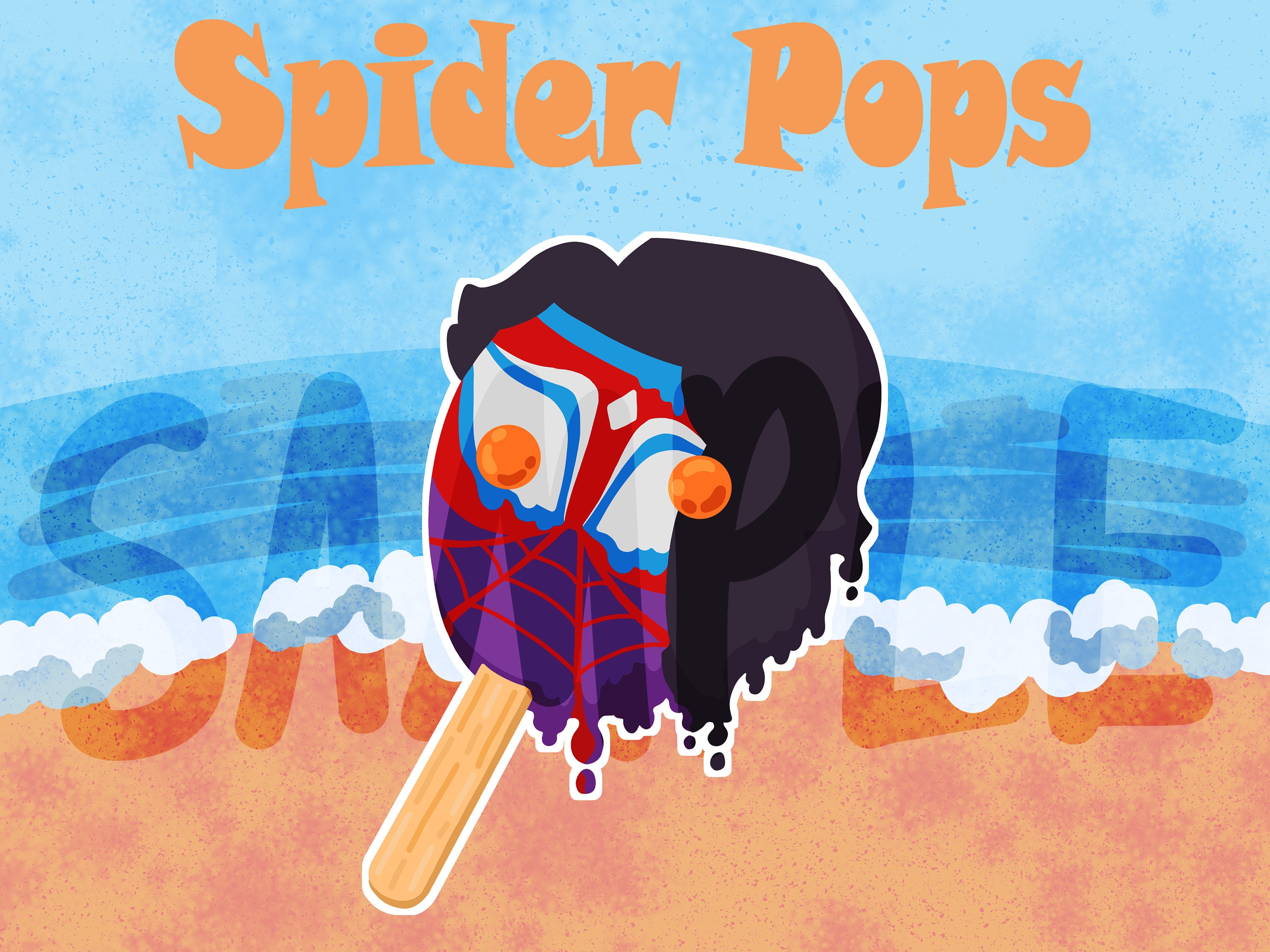 Popsicle Stickers spider-man: Across the Spider-verse - Etsy Australia