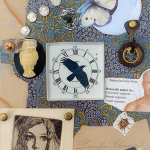 Assemblage Altered Art Multi-media Collage Picture Wall Hanging - Etsy