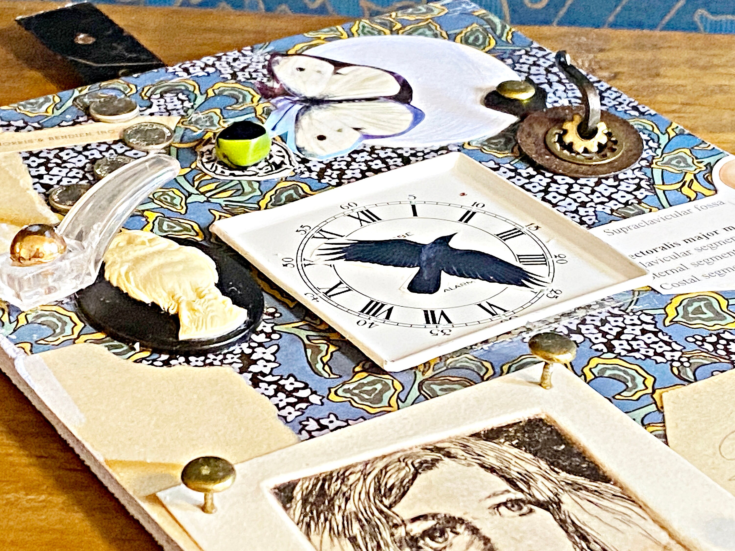 Assemblage Altered Art Multi-media Collage Picture Wall Hanging - Etsy