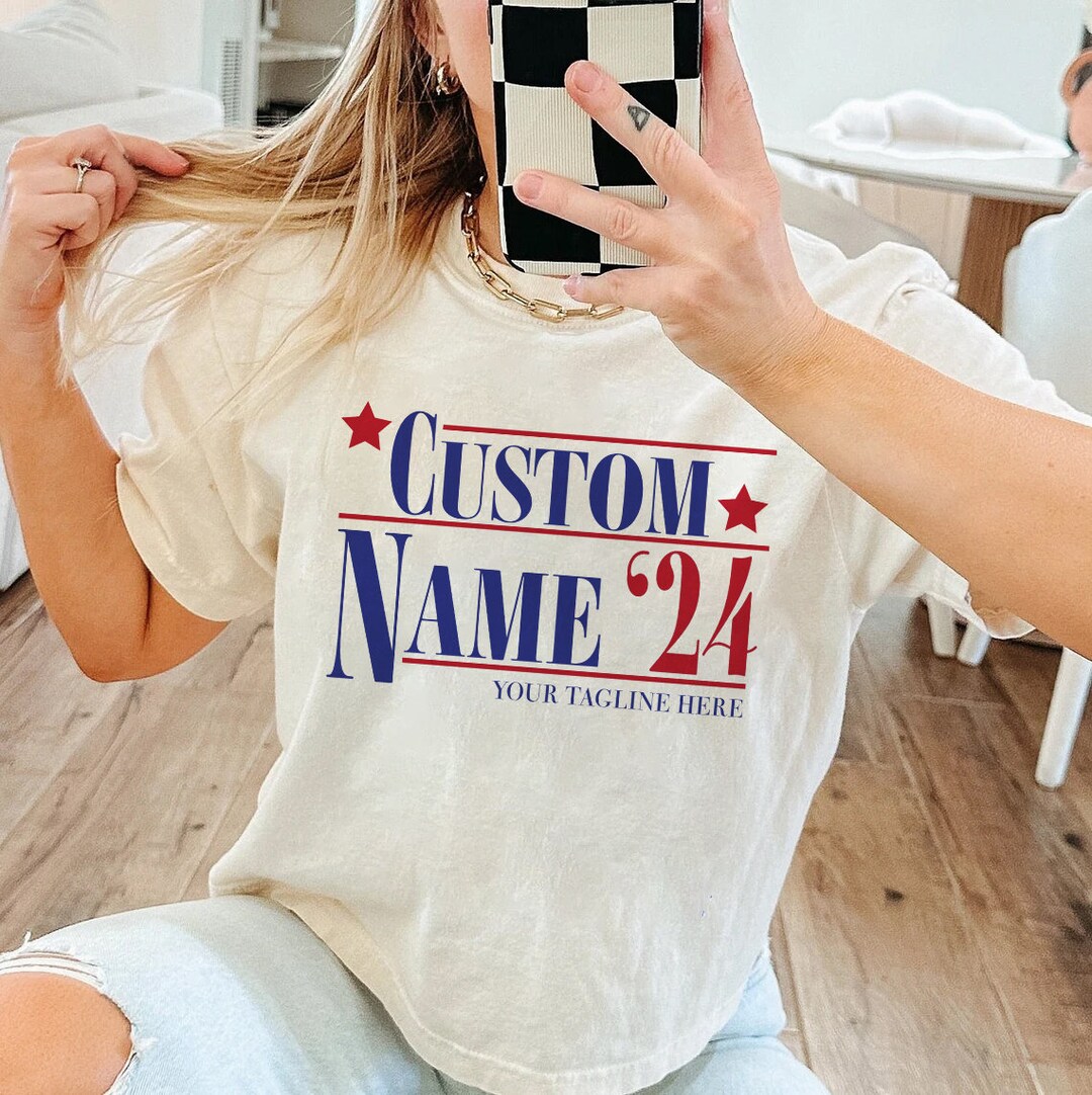 Custom Election 2024 Shirt, Custom Campaign Shirt,school Election ...